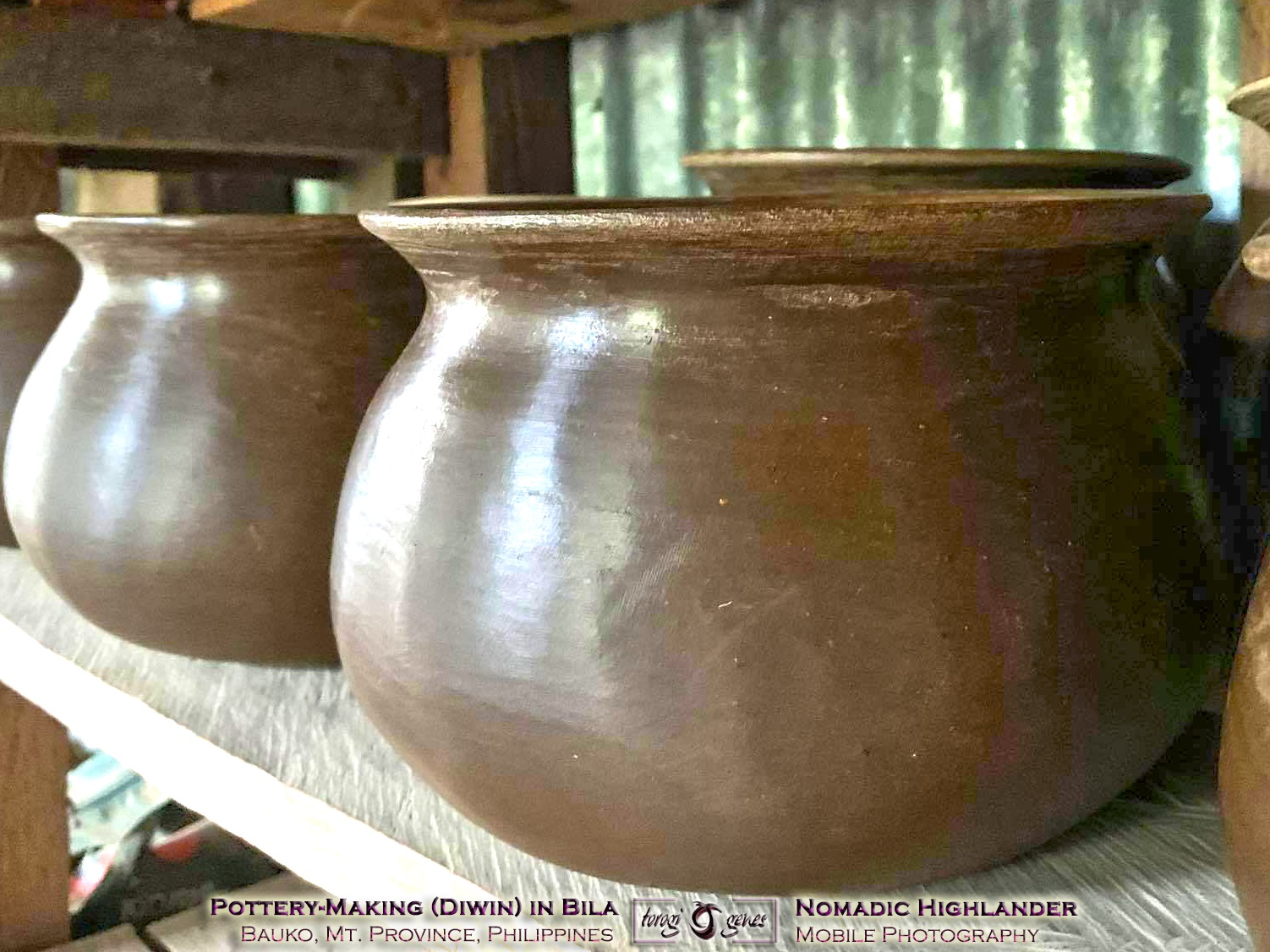Pottery in Bila, Bauko, Mt. Province – Loneprowler