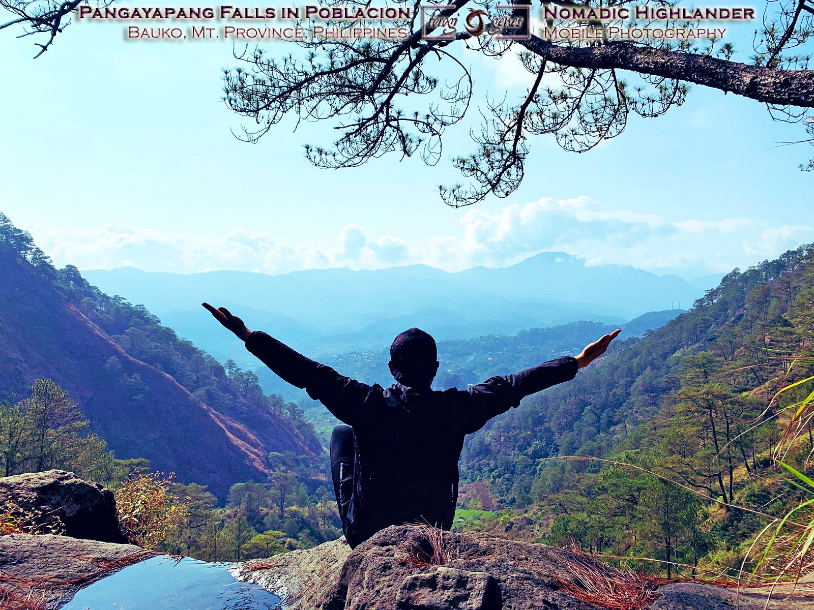 Pangayapang Falls and its Infinity Pool in Poblacion, Bauko, Mt ...